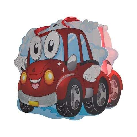 Shop Online Red Car Shaped Bag - Pack Of 3 at ₹225