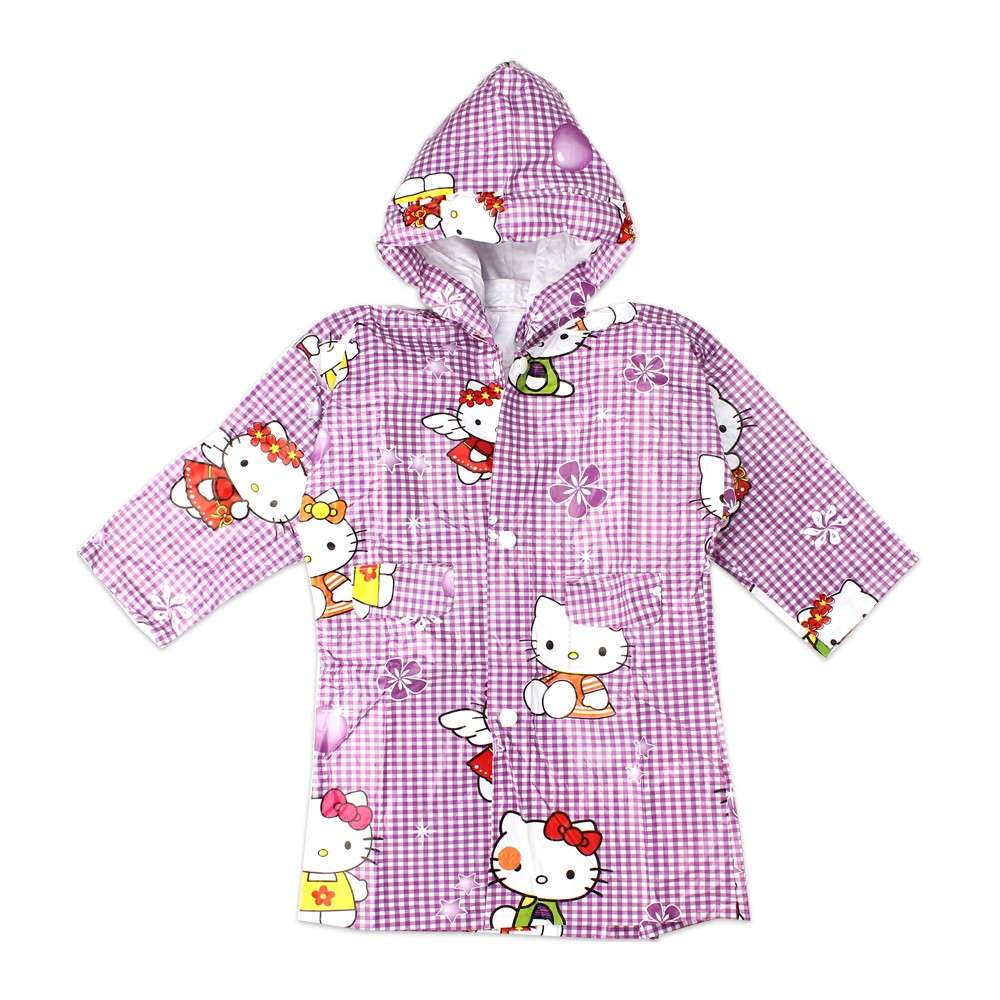 Shop Online Hello kitty Purple raincoat at ₹250