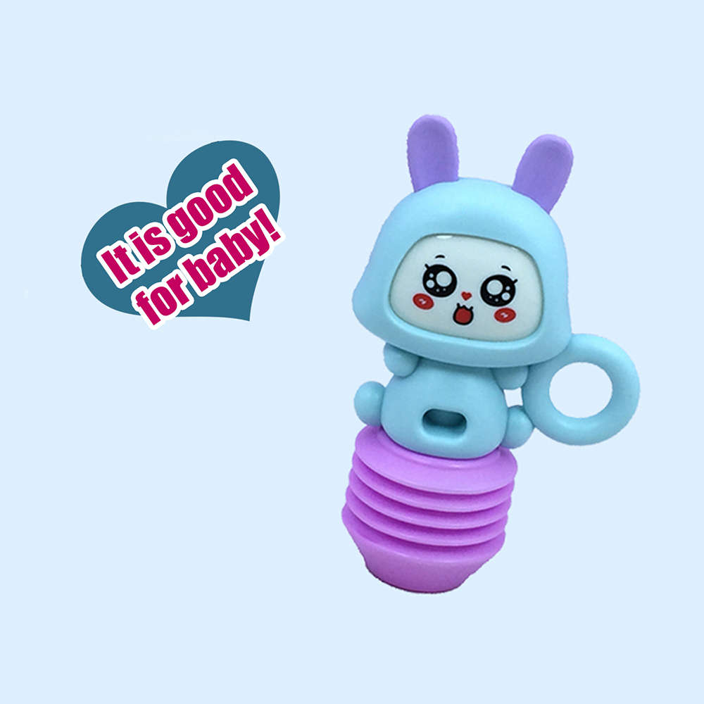 Shop Online Cute Smiley Face Shaking Hammer Baby Rattle Toy For Your ...