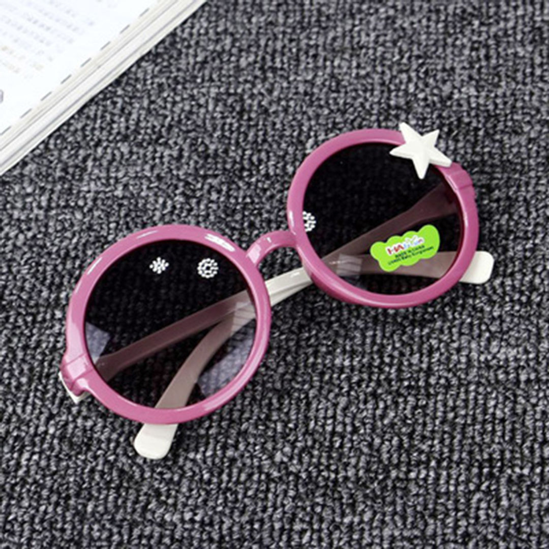 Shop Online Star Round Sunglasses Pink At ₹550